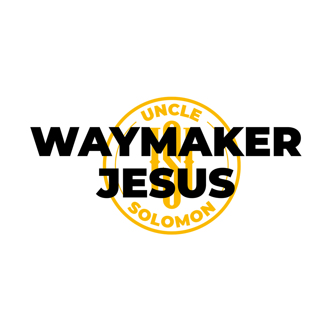 Waymaker Jesus - Tshirt - White - Uncle Solomon